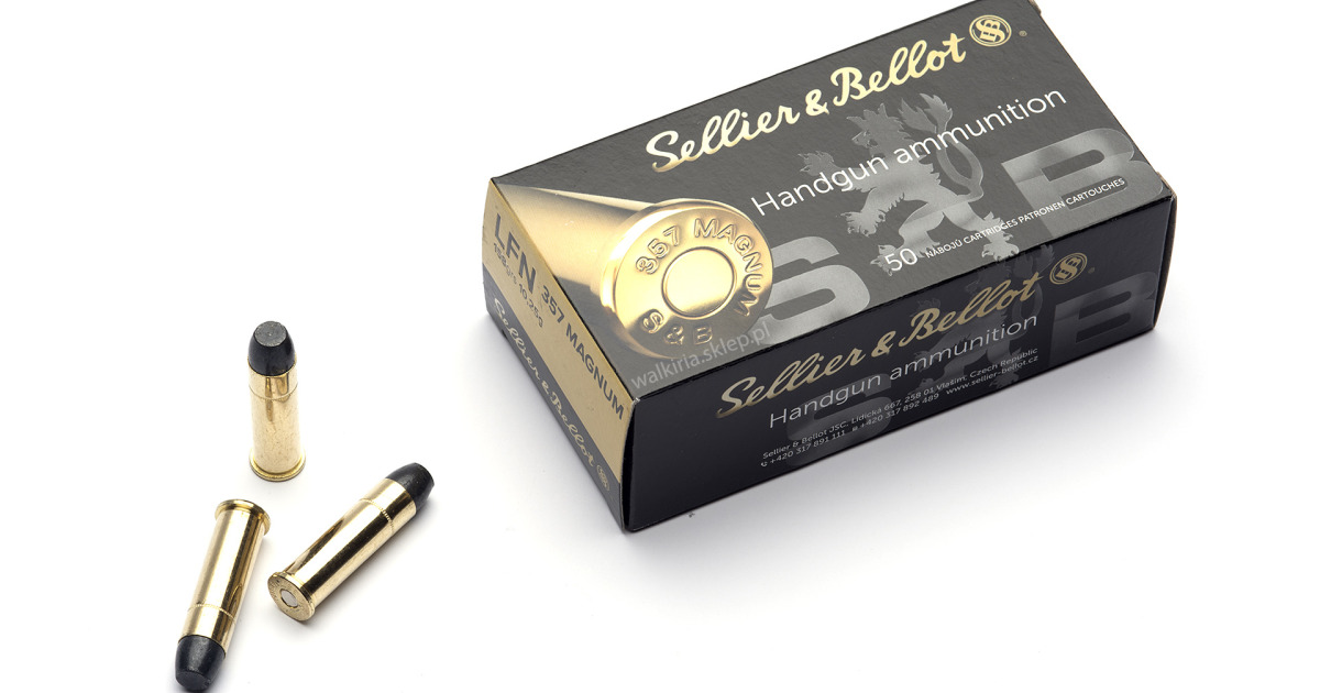 Amunicja S&B .357 Magnum / LFN 10,25g
