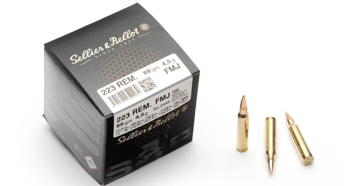 Amunicja S&B .223 Remington / FMJ 4,5g (w op. 100szt.)