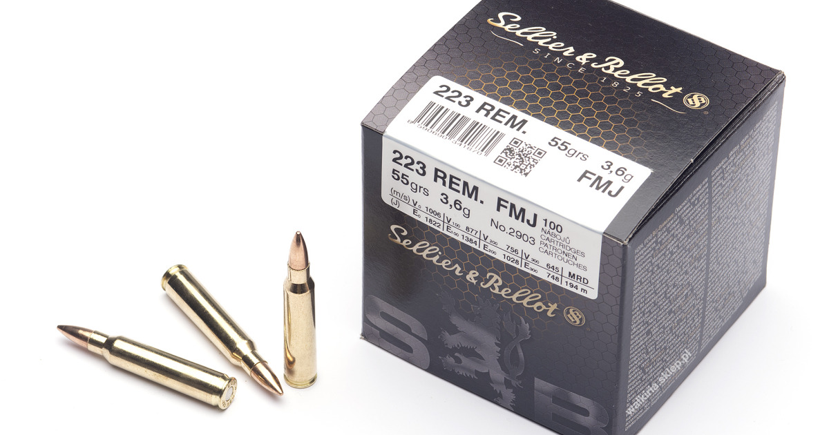 Amunicja S&B .223 Remington / FMJ 3.6g